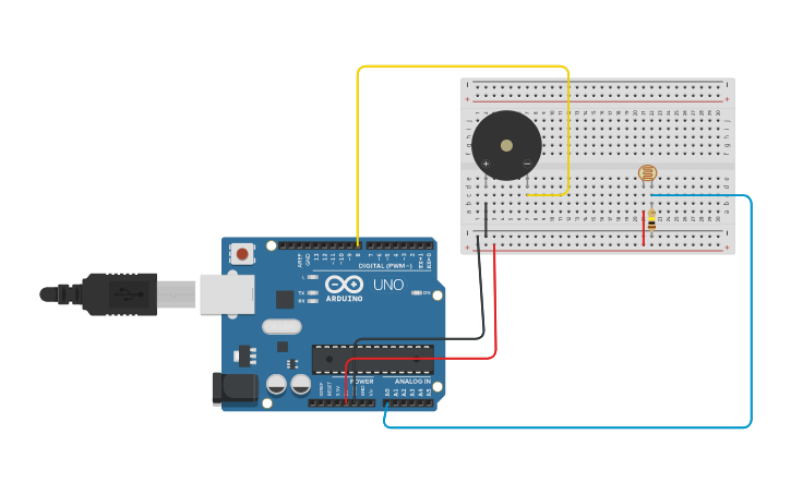 Circuit design PR_STEAM_Starter_06A_PauloTorcato - Tinkercad