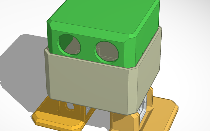 3D design Otto Robot - Tinkercad