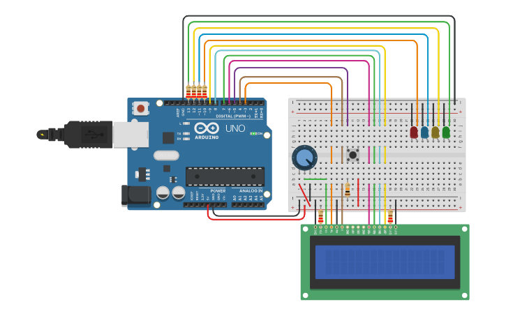 Circuit design Twister - Tinkercad