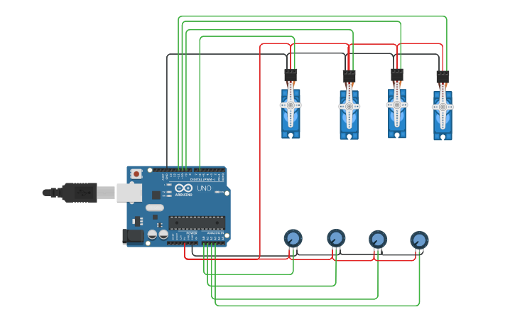 Circuit design Desafio 5 - Bruna | Tinkercad