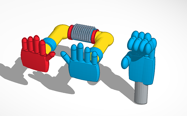 3D design poppy play time rappack - Tinkercad