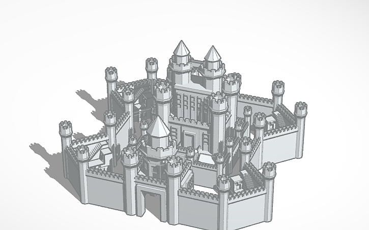 3D design Castle 2021 (WIP) | Tinkercad