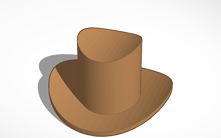 3D design Cowboy - Leonardo - Tinkercad