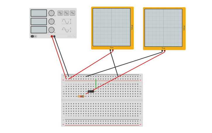 Circuit Design Half Wave Rectifier Without Filter Tinkercad