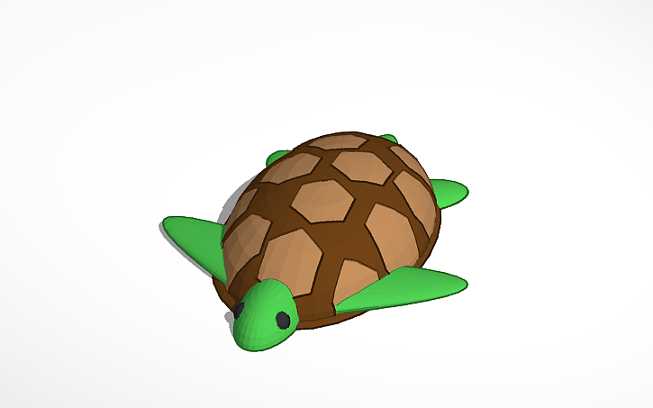 3D design Turtle - Tinkercad