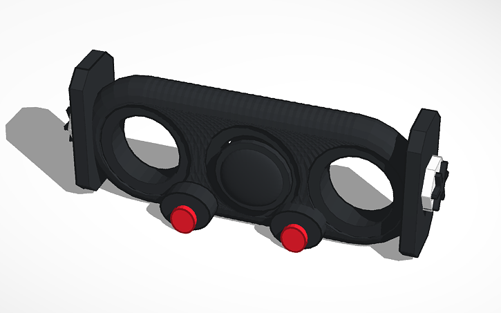 3D design Tie Fighter Fidget spinner - Tinkercad