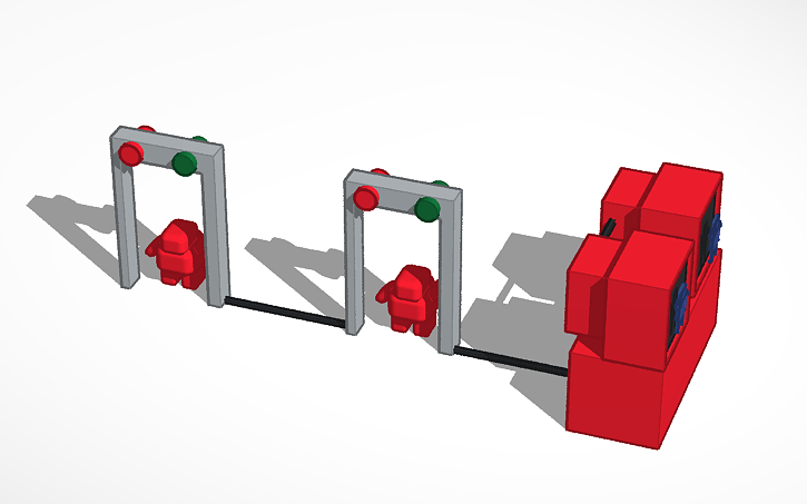3D design advanced airport security - Tinkercad