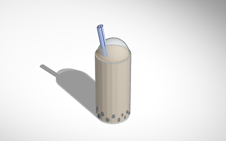 3D design Boba - Tinkercad