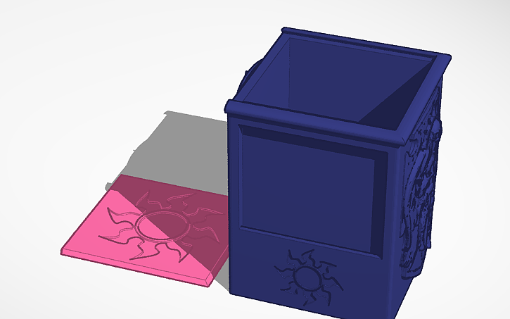 3D design Angel Box - Tinkercad