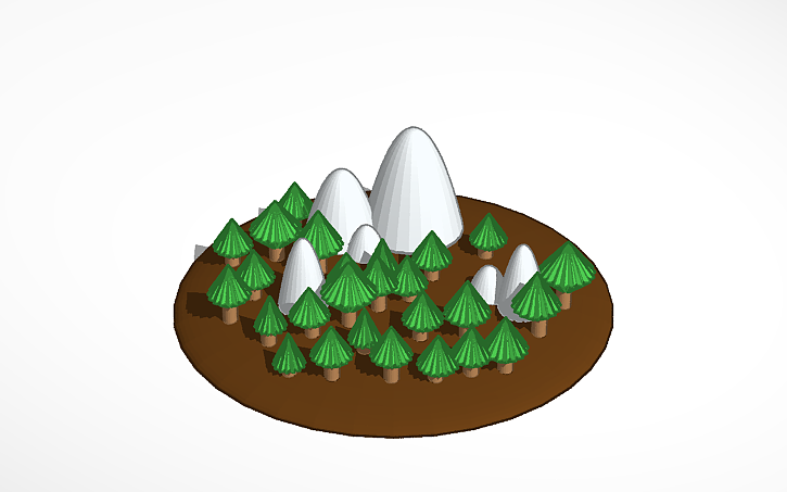 3D design School Project Island - Tinkercad