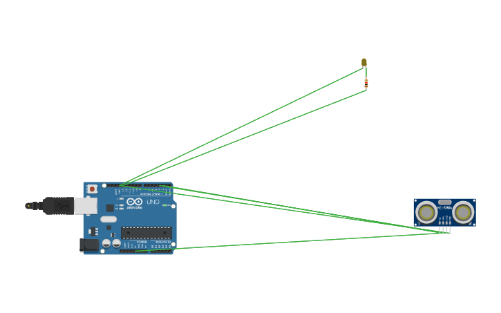 Circuit design LED BLINK - Tinkercad