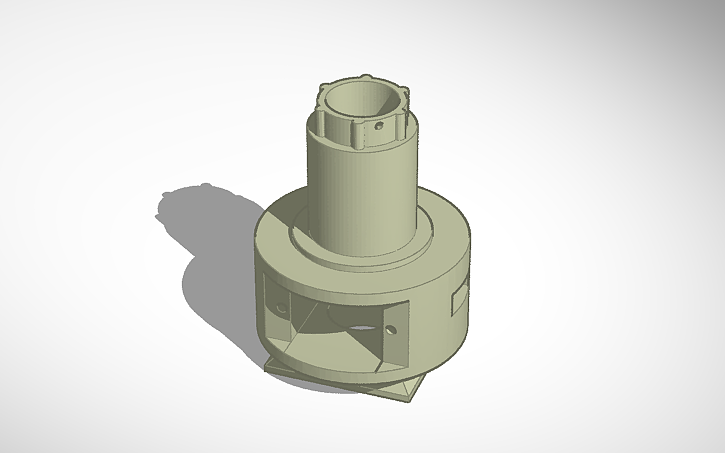3D design u360gts tripod adapter - Tinkercad