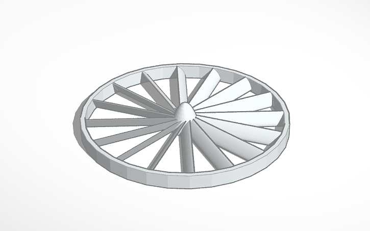 3D design Wind Turbine V3 - Tinkercad