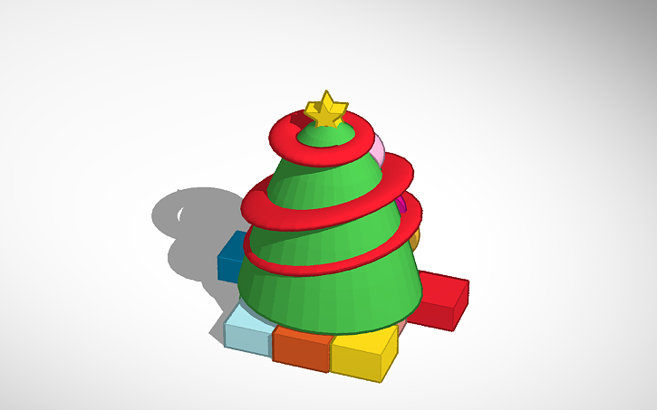 3D design Merry Christmas to tinkercad! - Tinkercad