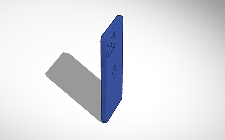3D design IPHONE 13 - Tinkercad