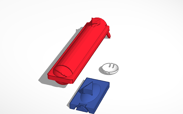 3D design Mentos Dispenser - Tinkercad
