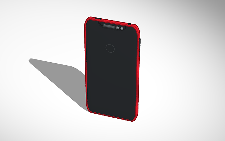 3D design phone - Tinkercad