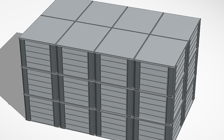 3D design I have filled your crates with bavarium. - Tinkercad