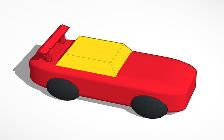 3D design car - Tinkercad