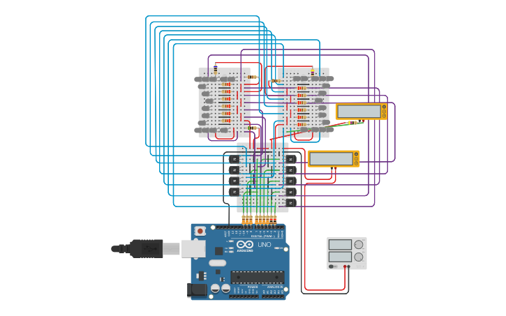 Circuit Design Sigma Headlight Simulation Tinkercad