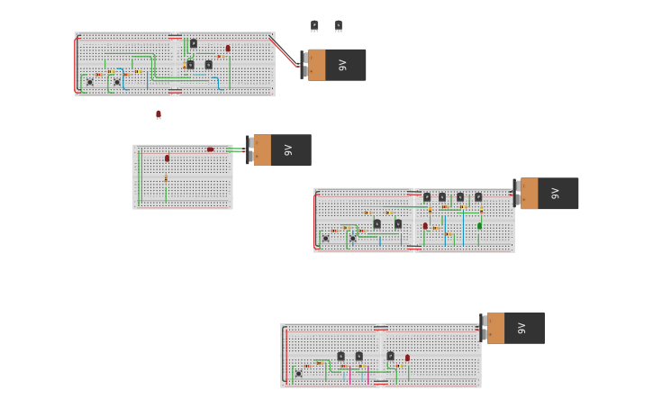 Circuit Design And Nand Or And Nor Circuit Tinkercad