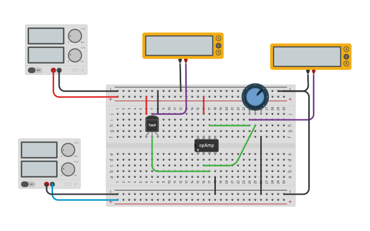 Circuit design ap54-capteur_temperature_ampli - Tinkercad