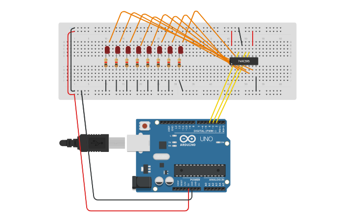 Circuit design LAB 6 - Tinkercad