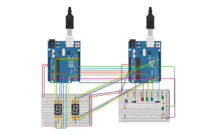Circuit design CT.304 Arduino Interrupt Switch | Tinkercad