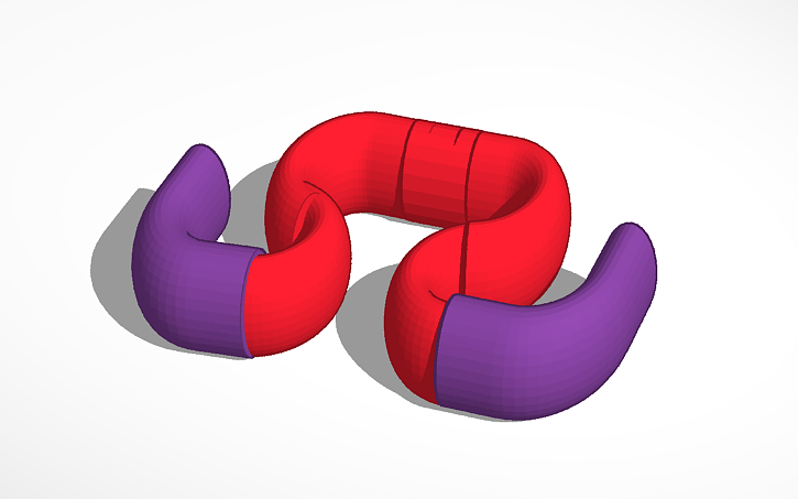 3D design Bag Holder - Tinkercad