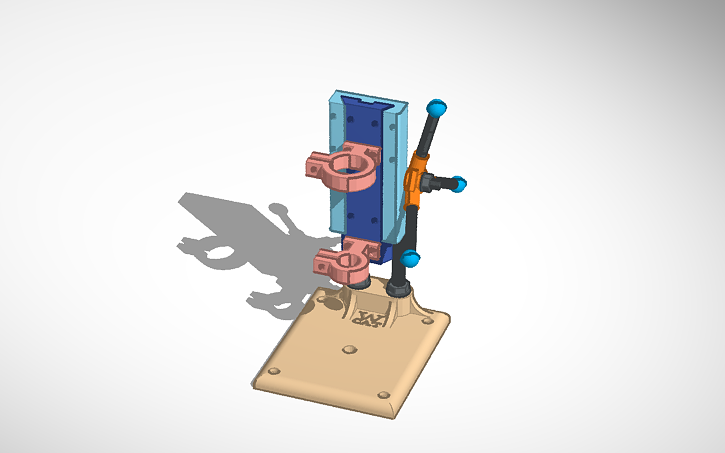 3D design Drilling machine | Tinkercad