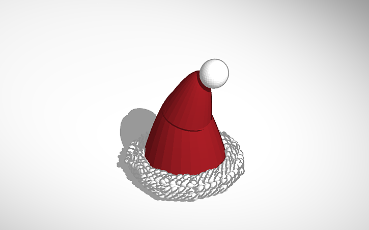 3D design sAnTa hAT - Tinkercad