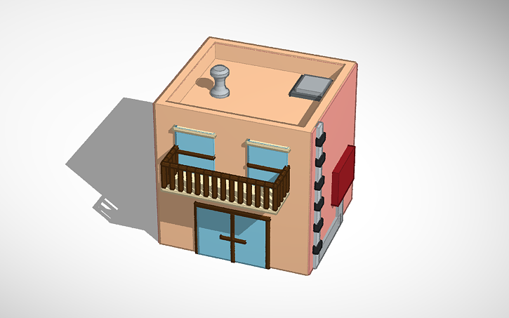 3D design Building - Tinkercad
