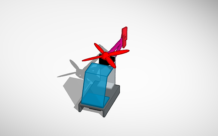 3D design cbs carlow 2nd year helicopter - Tinkercad