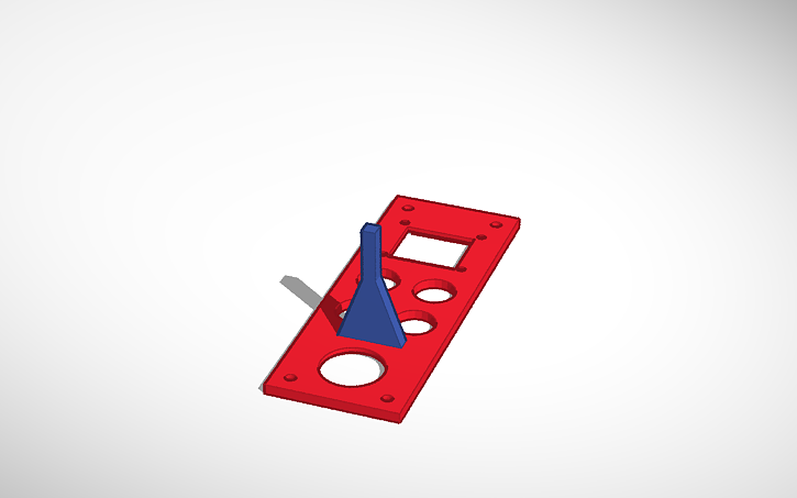 3D design esp32-gobutton-top (BFB, Adafruit version) | Tinkercad