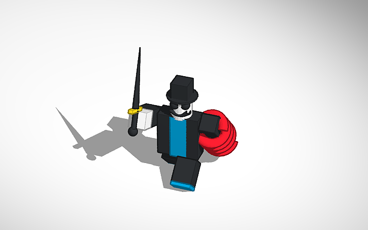 3D design Roblox Man | Tinkercad