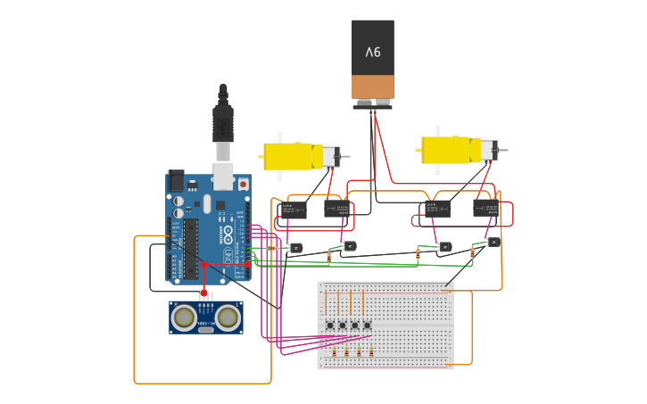 Circuit design Bodacious Waasa - Tinkercad