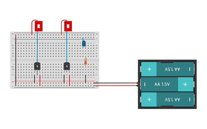 Circuit Design Работа №6 Tinkercad