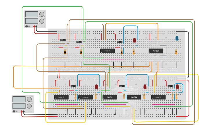 Circuit design actividad 2 - Tinkercad
