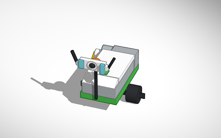 3D design milo the science rover | Tinkercad