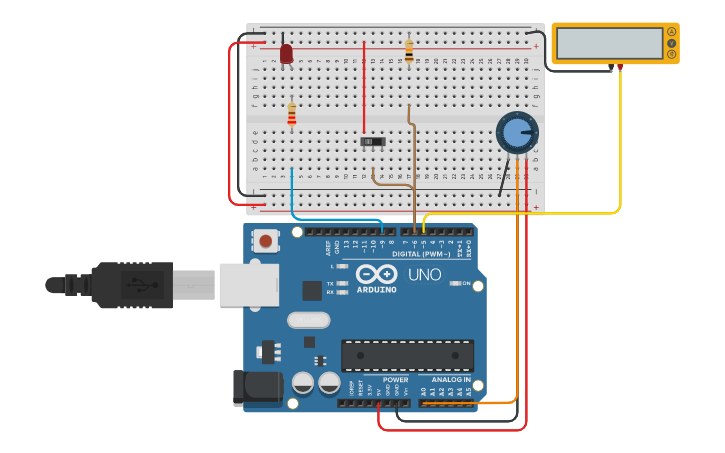 Circuit design Bases de Arduino | Tinkercad
