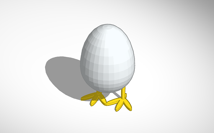 3D design EGG GOAT | Tinkercad