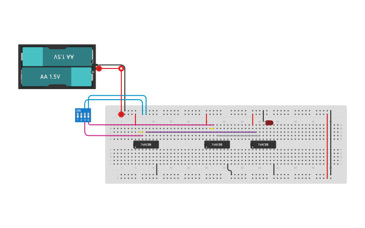 Circuit Design Modul 1 Rangkaian Gerbang Or Tinkercad