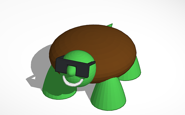 3D design Turtle - Tinkercad