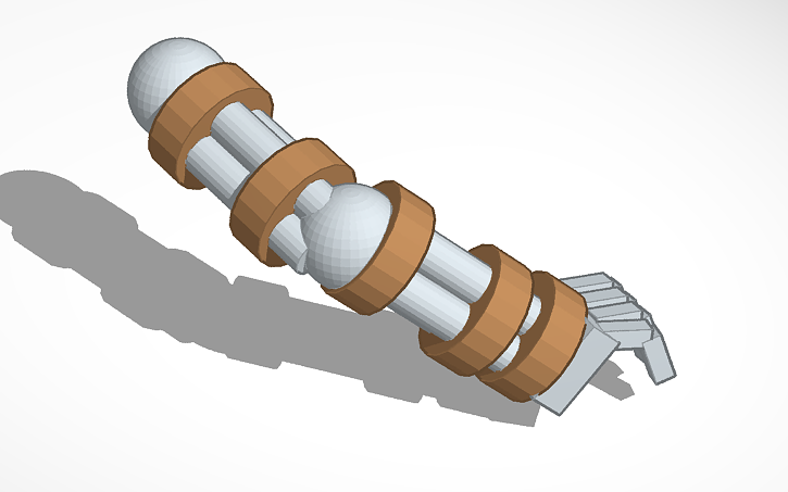 3D design Robot Right arm | Tinkercad