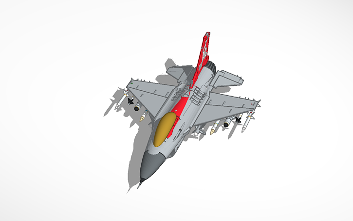 3D design Airplane - Tinkercad