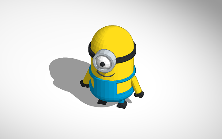 3D design Minion 2.0 - Tinkercad