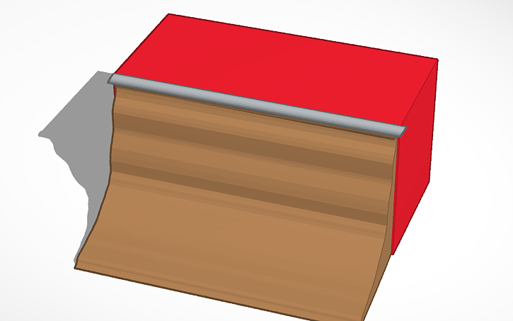 3D design rampa skateboard 3 | Tinkercad