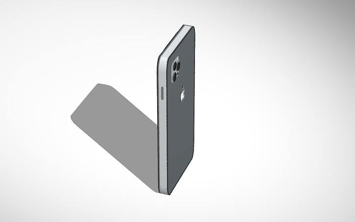 3D design iPhone 11 Pro - Tinkercad