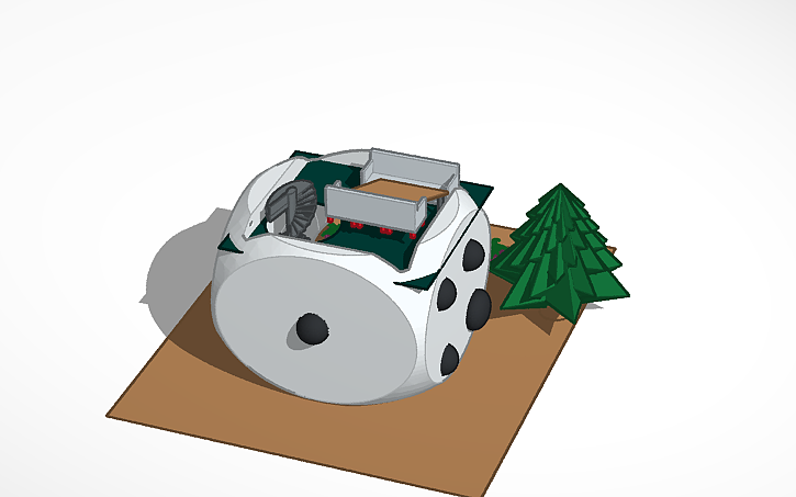 3D design game room - Tinkercad