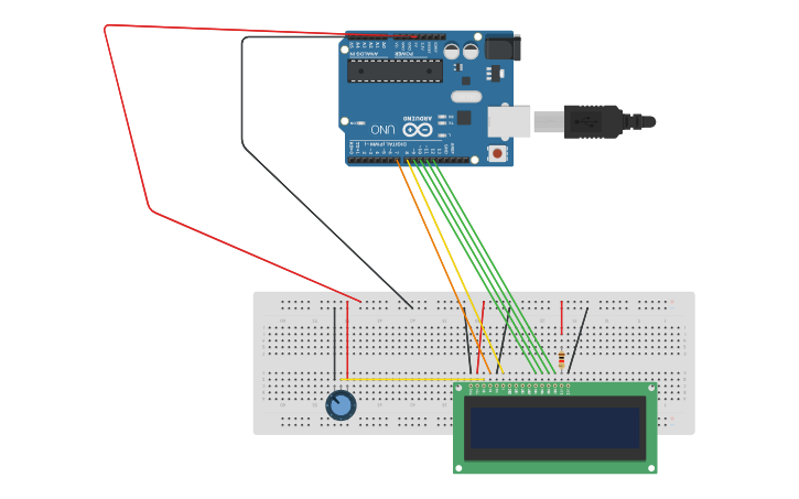 Circuit design calculator_LCD - Tinkercad
